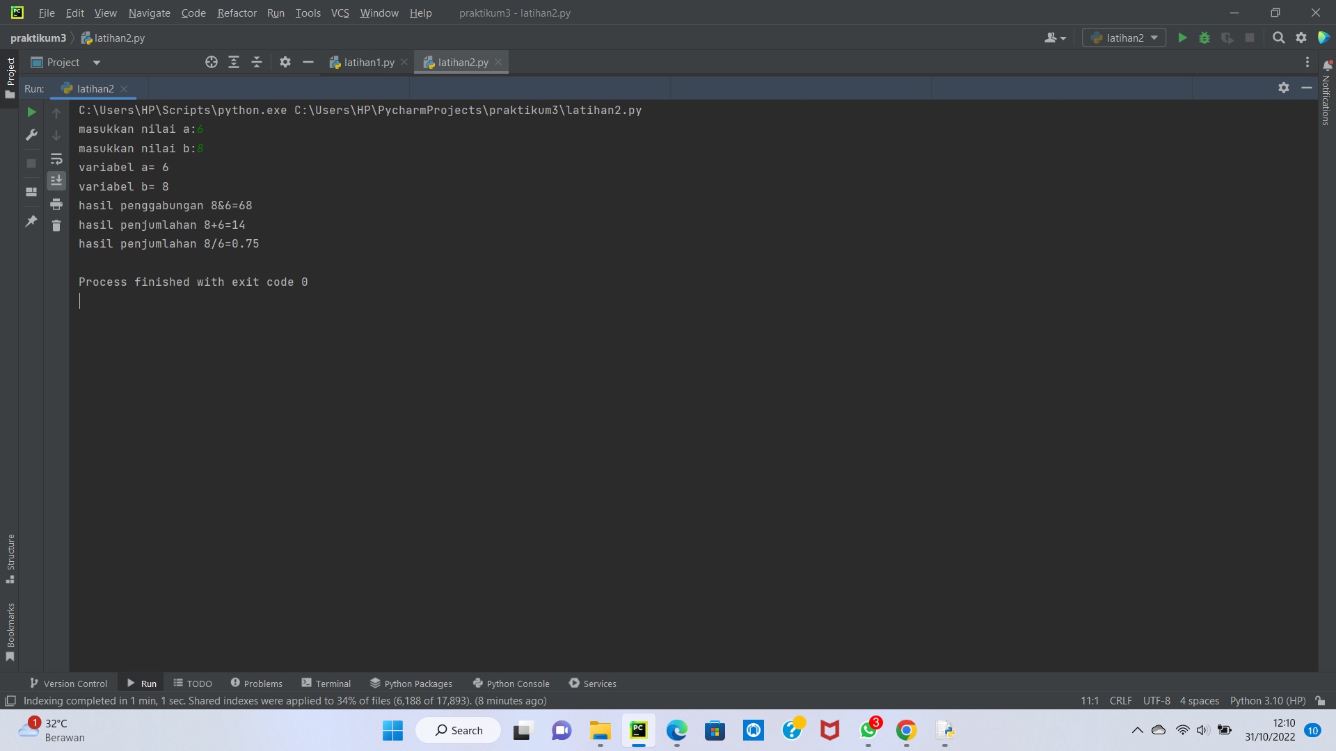 GitHub - tiaraputriiiiii/praktikum3