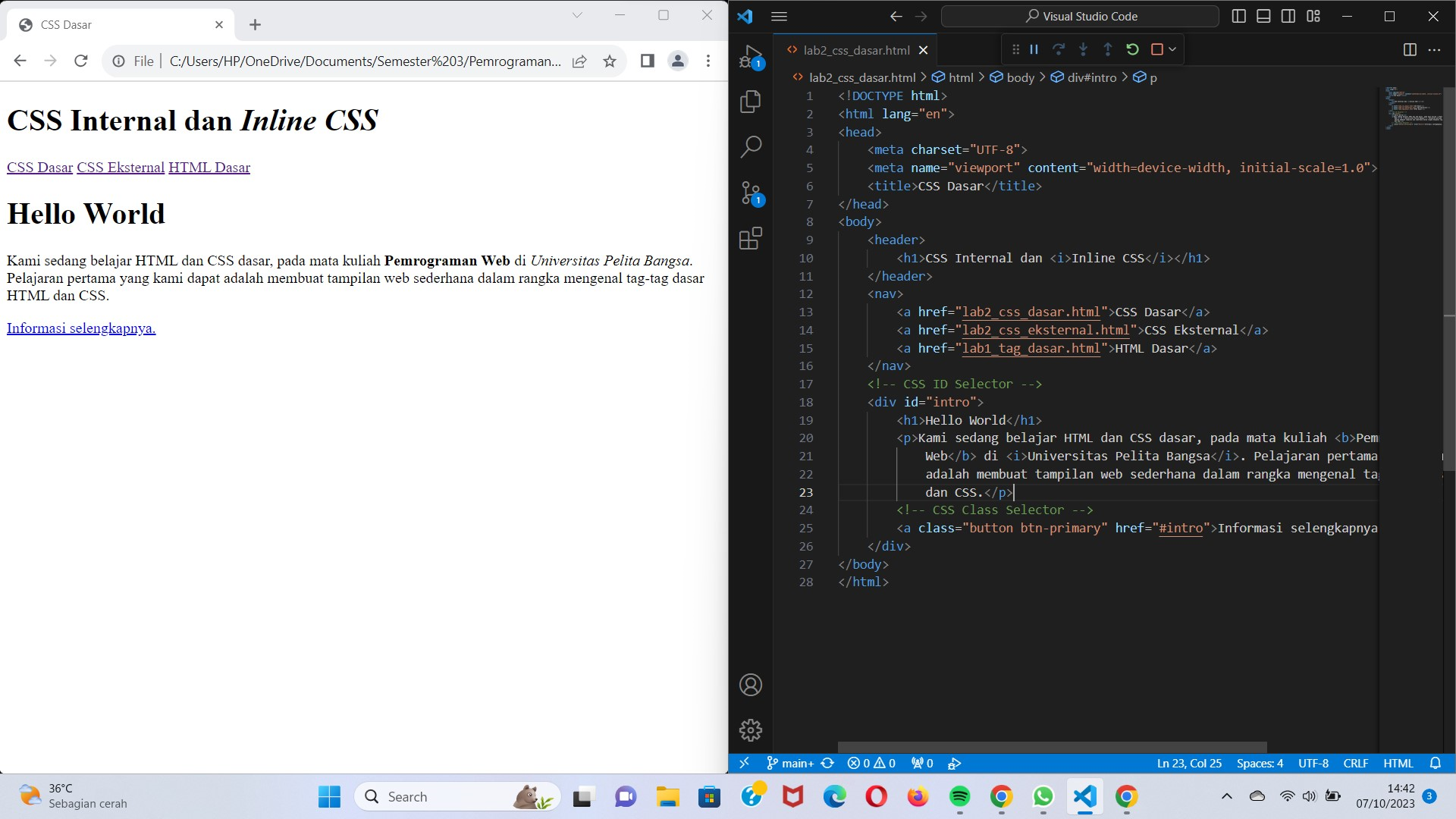 GitHub - tiaraputriiiiii/lab2web