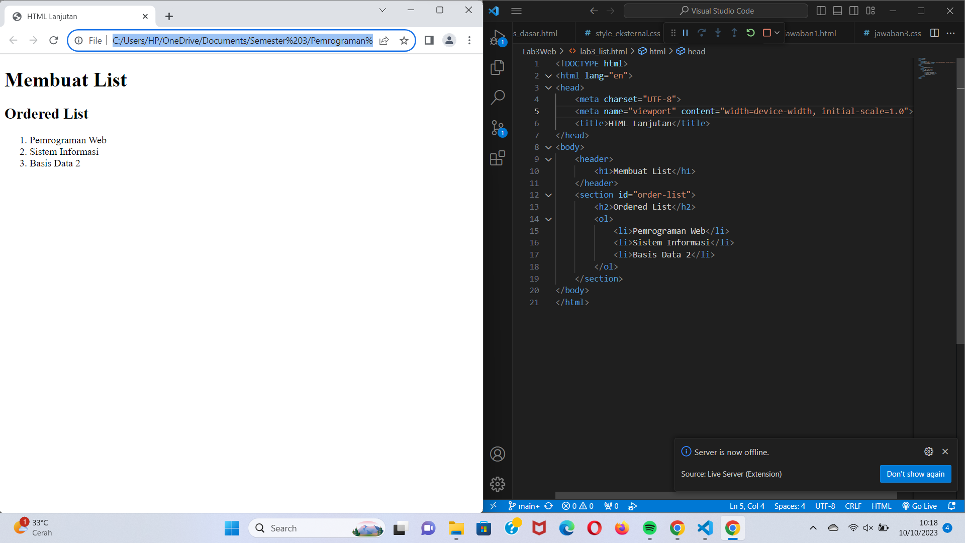 GitHub - muhammadfauzangifari/Lab3Web