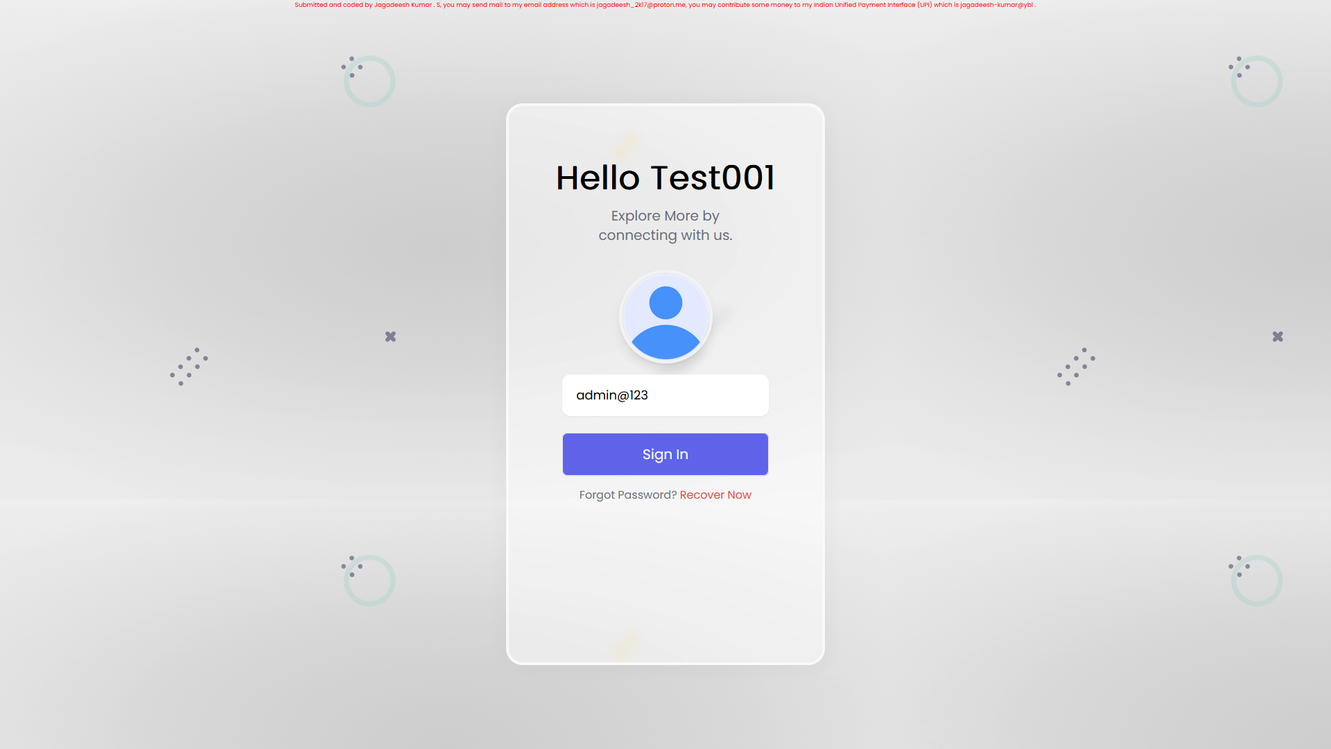 GitHub - JKS-sys/Login-App-with-ResetEmail-Frontend