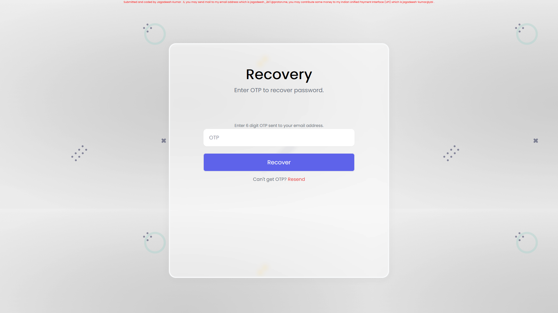 GitHub - JKS-sys/Login-App-with-ResetEmail-Frontend