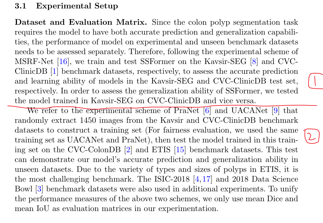 The codes of the two experimental schemes · Issue #11 · Qiming-Huang/ssformer · GitHub
