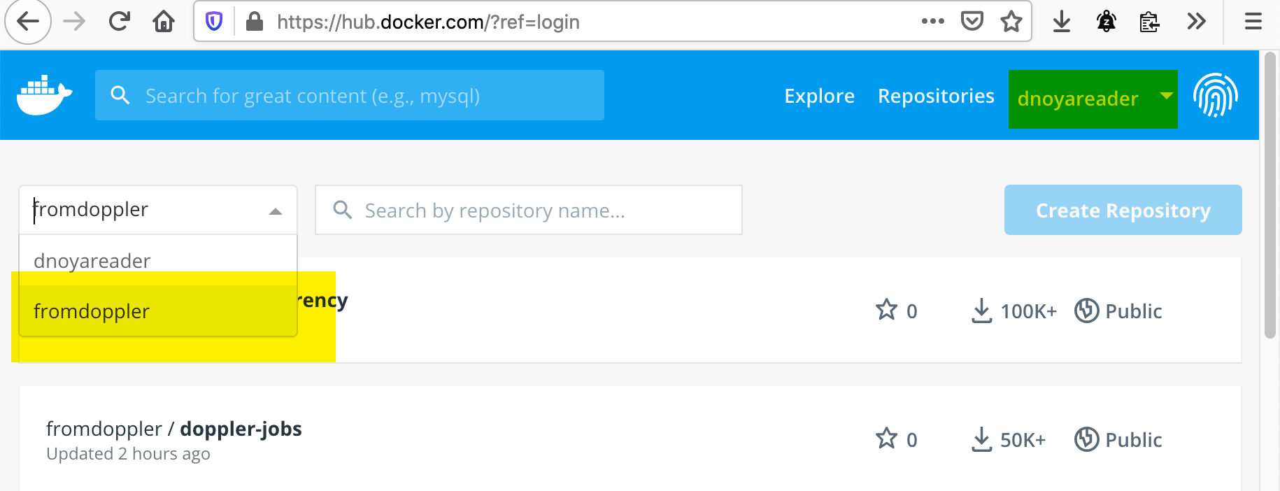 Can't connect to Docker Hub for autoredeploy · Issue #556 · swarmpit/swarmpit · GitHub