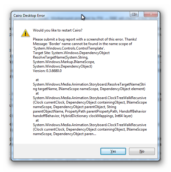 Border name cannot be found in the name scope of ... · Issue #167 ...