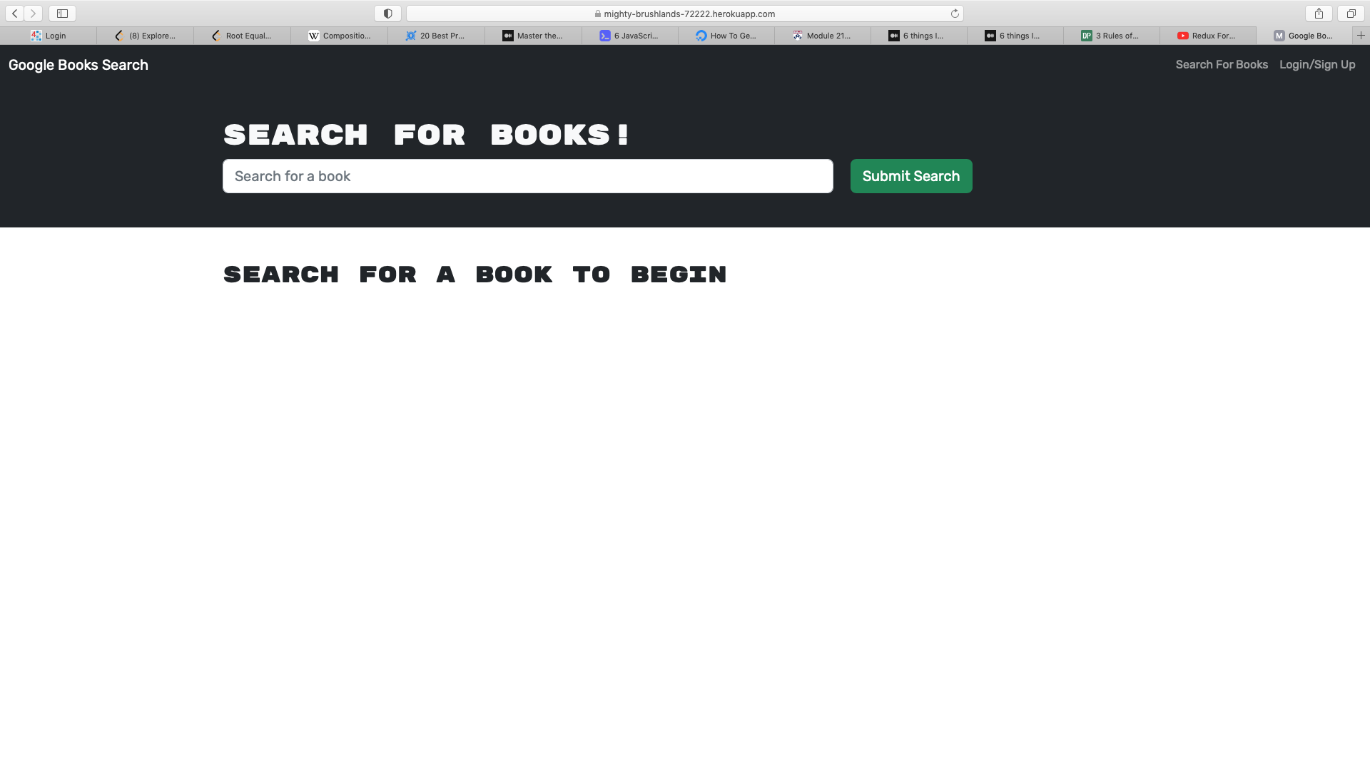 GitHub - gardnerd06/find-a-book: you’ll take a fully functioning Google Books API search engine ...