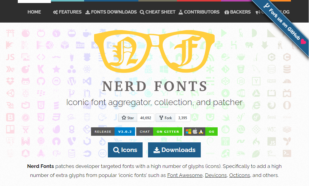 "Fork us on GitHub" Label on Homepage Covering One of Navbar Option (in Small Screen) · Issue ...