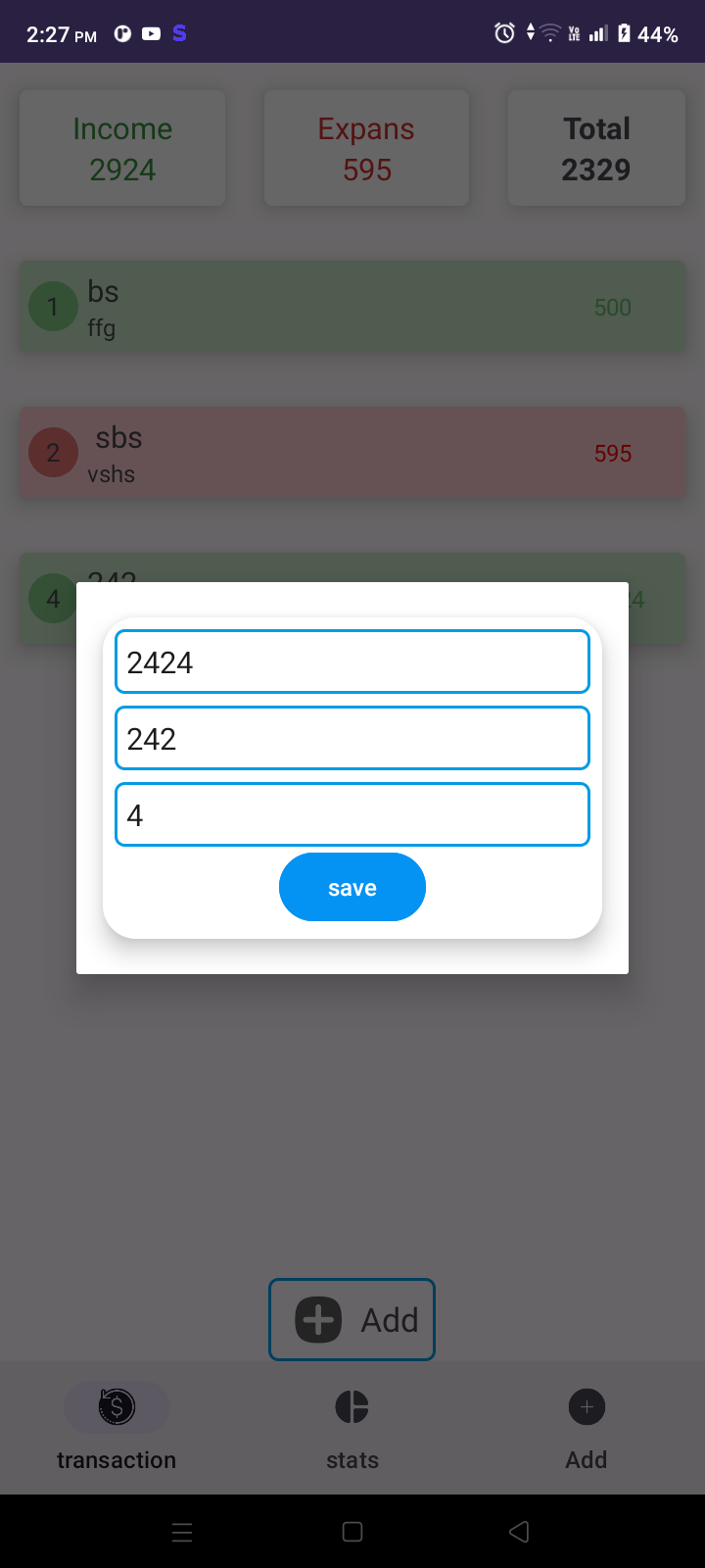 GitHub - sujal231/khatabook