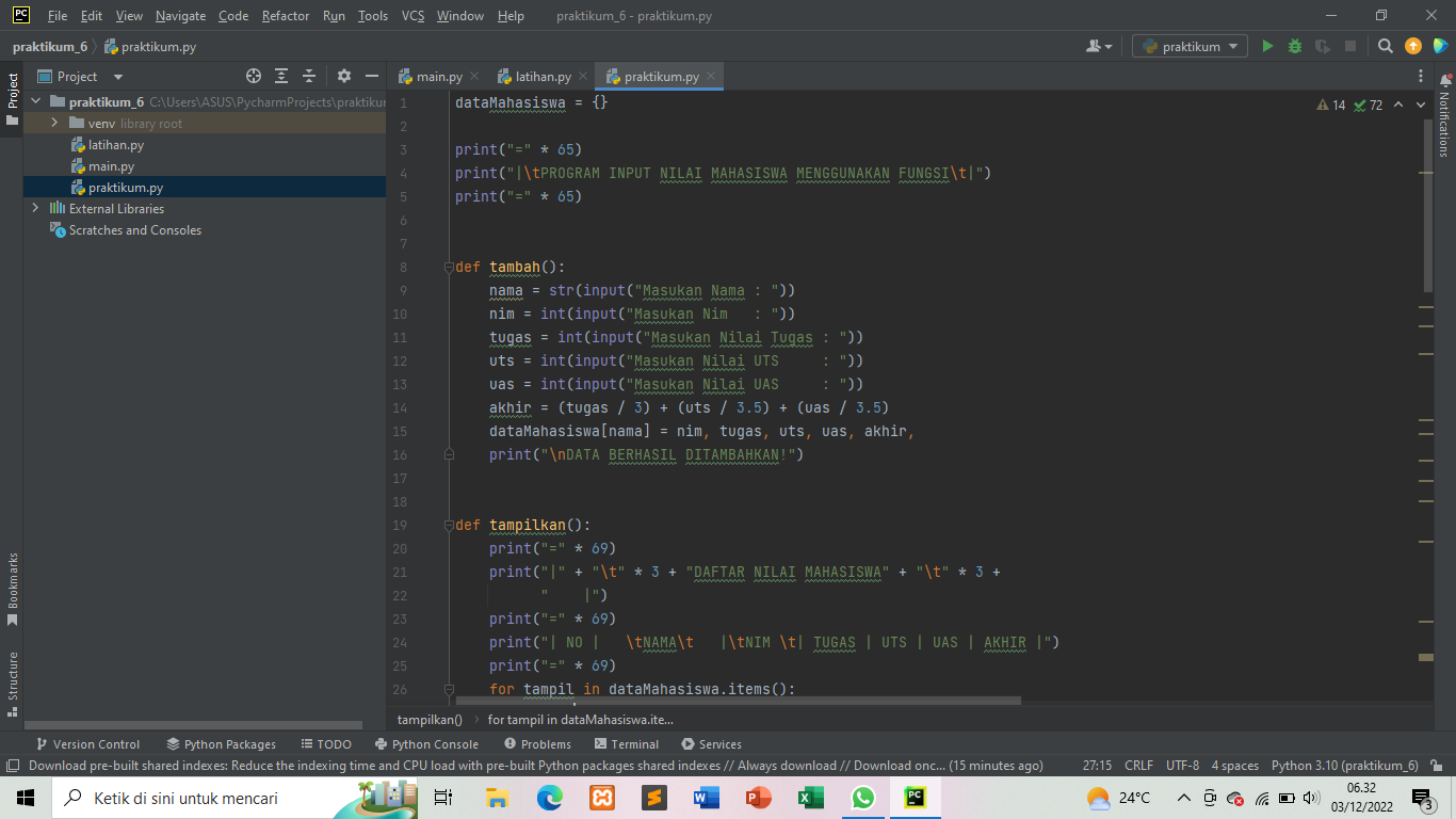 GitHub - dheadwiadelia/praktikum_6