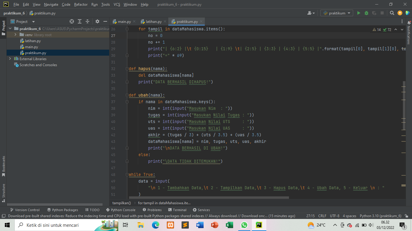 GitHub - dheadwiadelia/praktikum_6