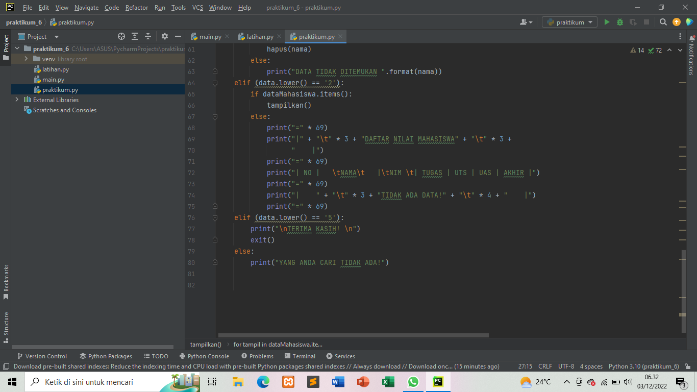 GitHub - dheadwiadelia/praktikum_6
