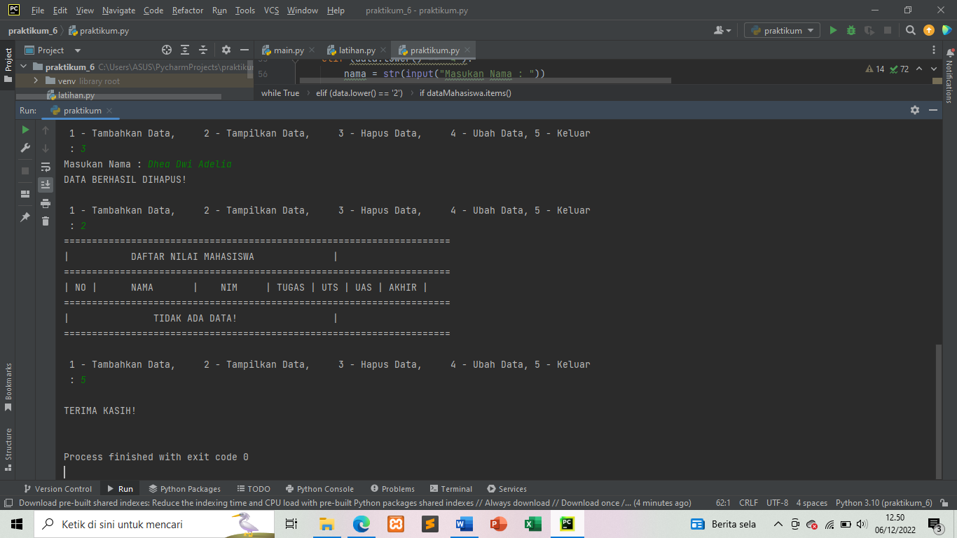 GitHub - dheadwiadelia/praktikum_6