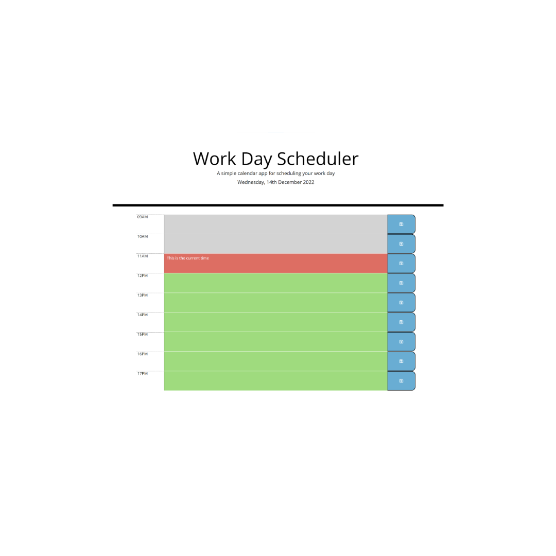 GitHub - Jake-W95/Daily_Planner: Basic planner for a work day