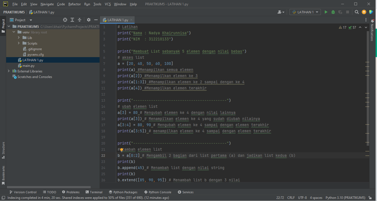 GitHub - nadyakhorun/Praktikum5