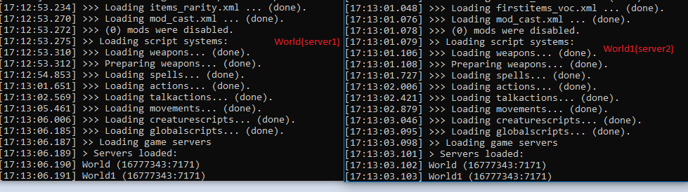 [Enhancement] Multi World otx2 is not properly working · Issue #584 · mattyx14/otxserver · GitHub