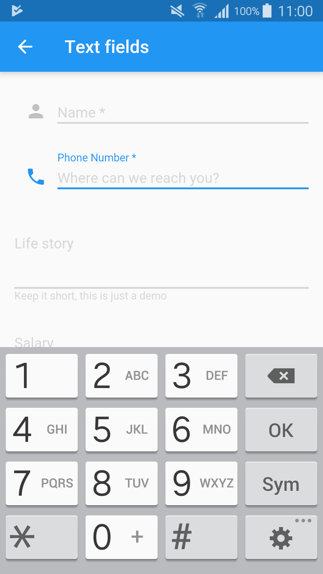 Textfield In Gallery Gets Reset If Scrolled Out Of View Issue 11500