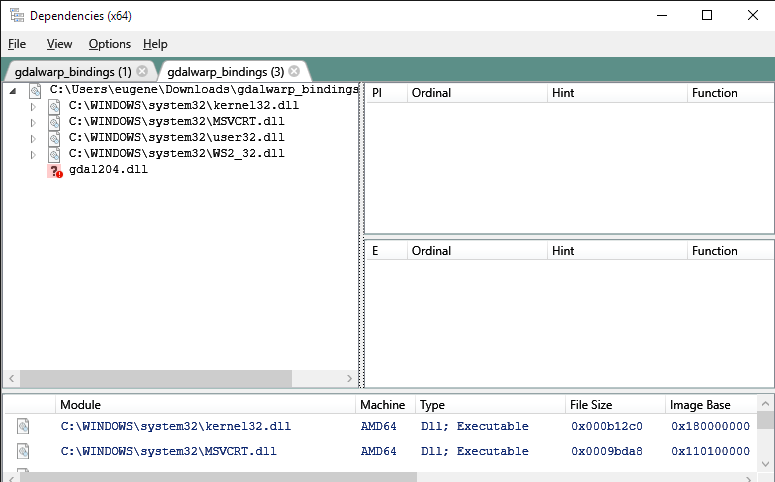 Static linking of MinGW libs · Issue #88 · geotrellis/gdal-warp-bindings · GitHub
