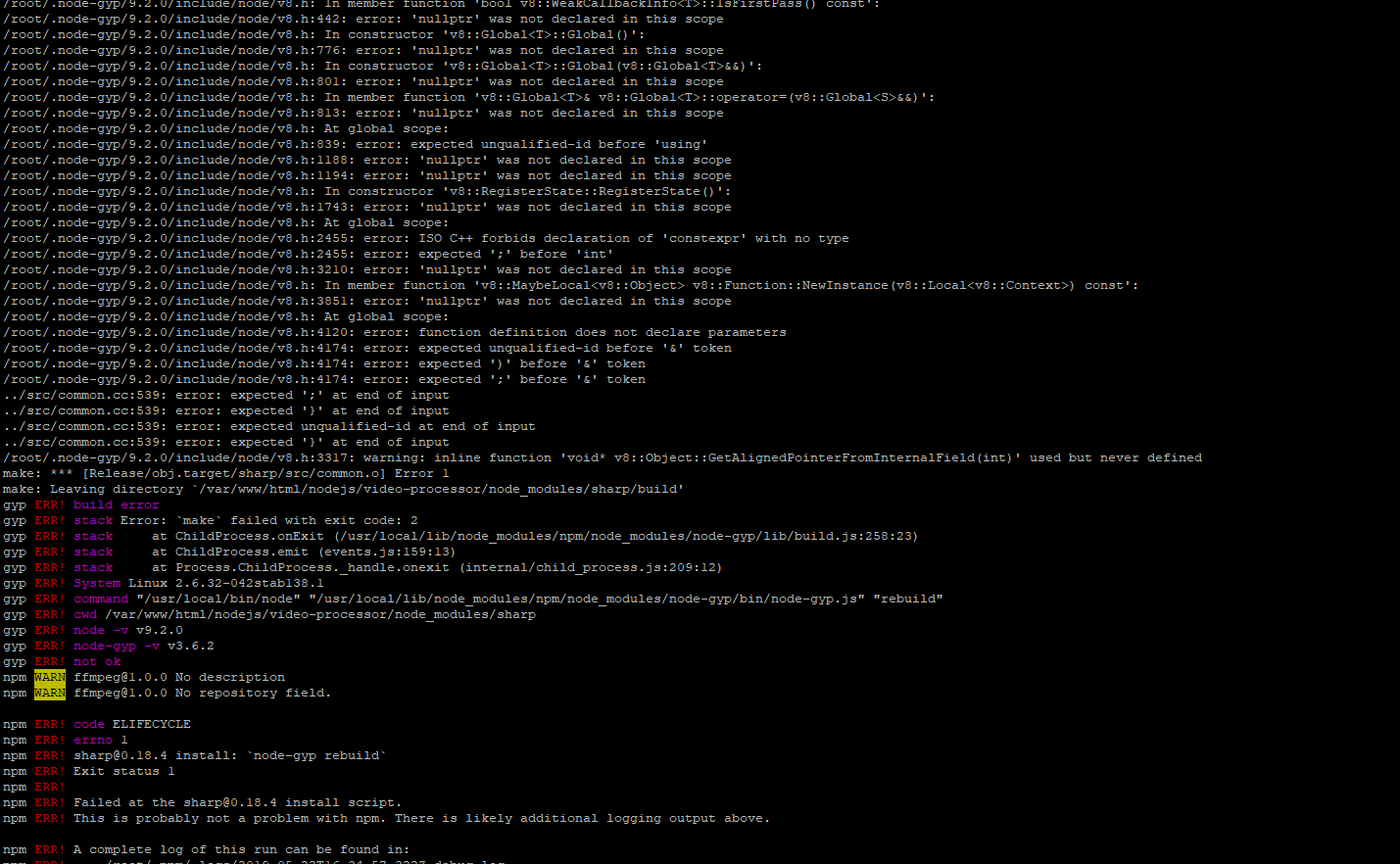 Cannot Install Sharp Centos With Vips 872 Ready Installed · Issue 1714 · Lovellsharp · Github