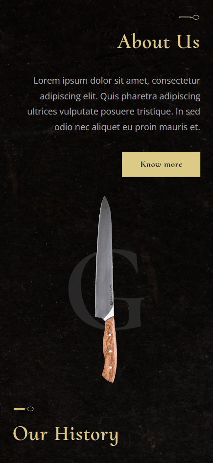 GitHub - nastassia-h/gericht-restaurant-website: Fully functioning website