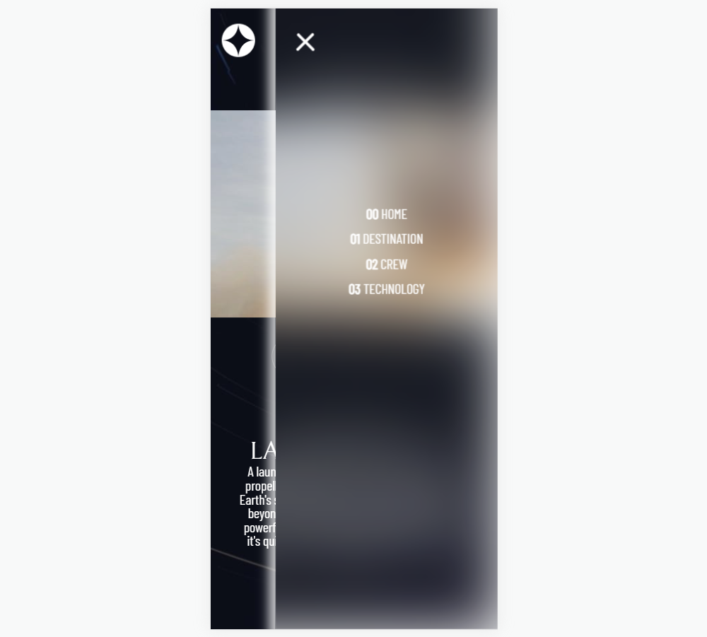 GitHub - GeissonChagas/space-tourism-website: Desafio de website no frontend mentor