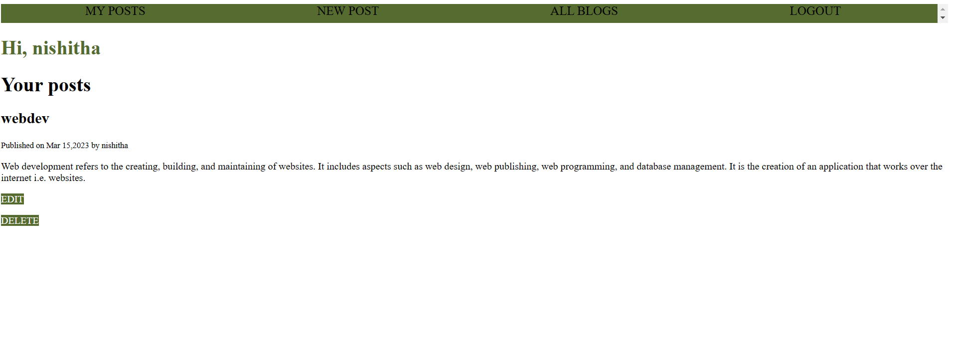 GitHub - raonishitha22/MYBLOG