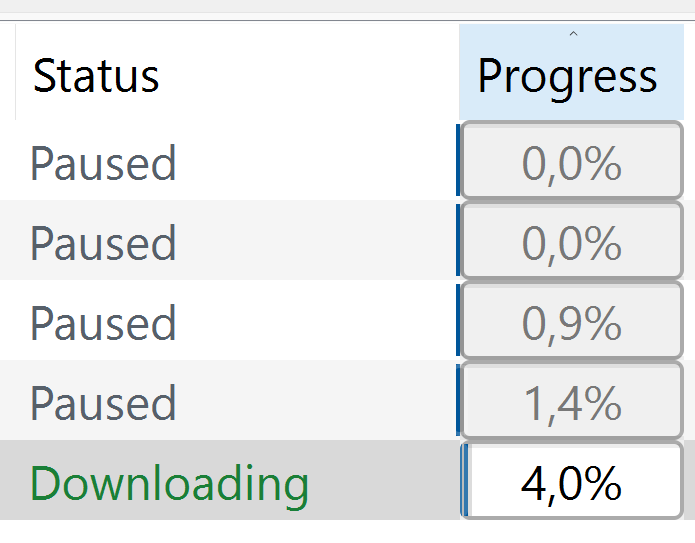 strange rendering of the progress bar slider "at close to 0%" · Issue #18293 · qbittorrent ...