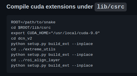 from lib.csrc.dcn_v2 import _ext as _backend · Issue #123 · zju3dv ...