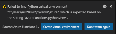 [Discussion] `azureFunctions.pythonVenv` vs. `python.pythonPath` · Issue #1393 · microsoft ...