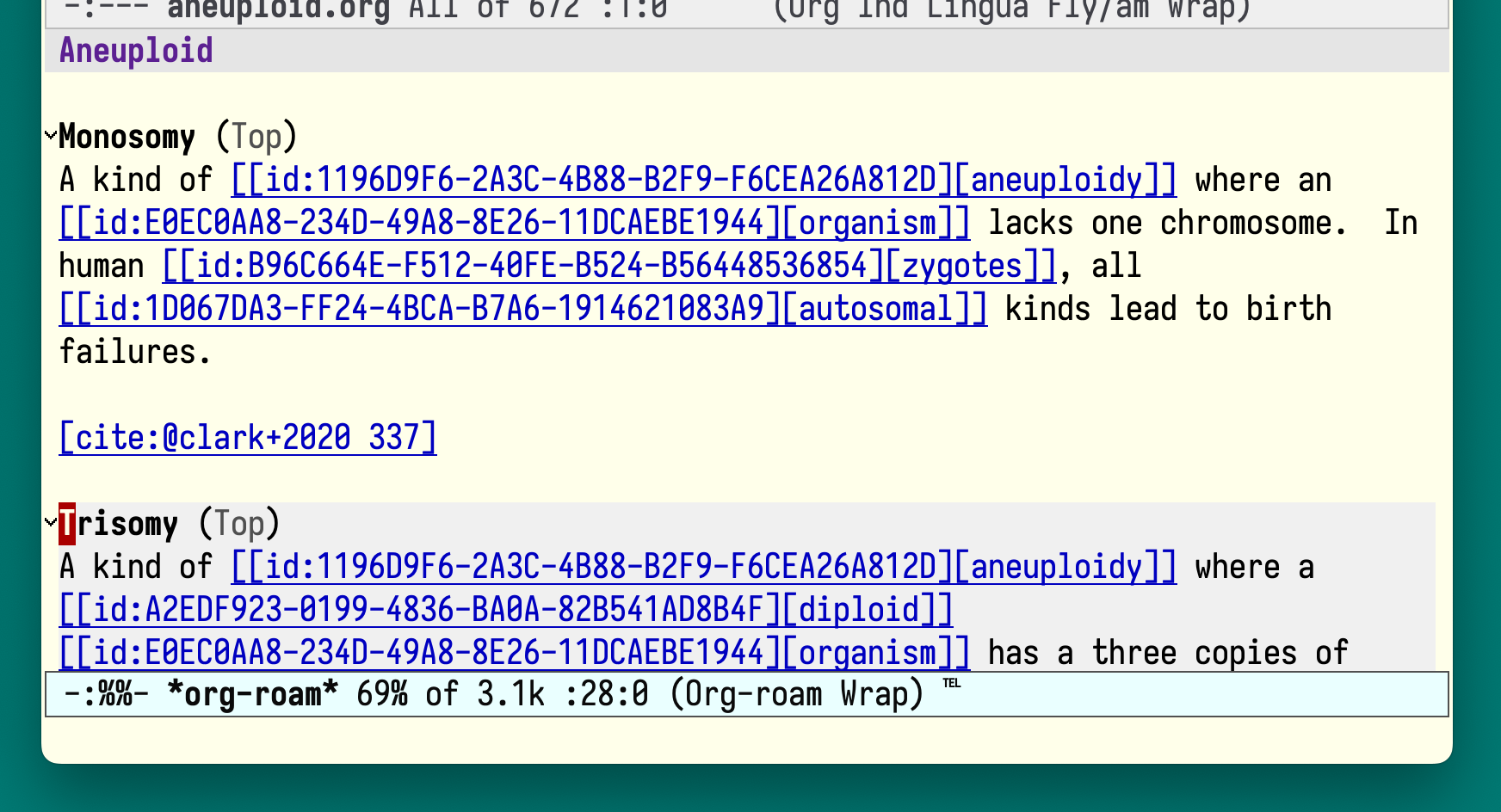 Links displayed in literal form in org-roam buffers · Issue #2198 · org-roam/org-roam · GitHub