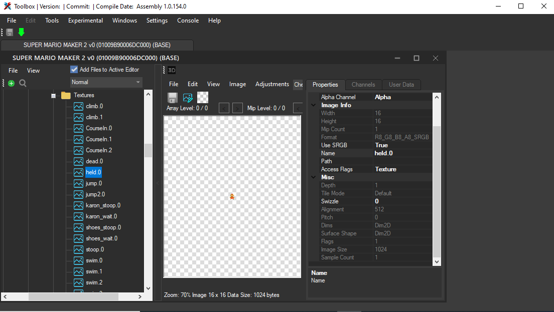 Super Mario Maker 2 Texture changes crash · Issue #527 · KillzXGaming/Switch-Toolbox · GitHub