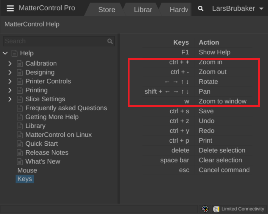 Pan viewing control by holding CRTL or ALT · Issue #5038 · MatterHackers/MatterControl · GitHub