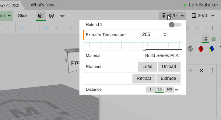 Hotend Temperature · Issue #3655 · MatterHackers/MatterControl · GitHub