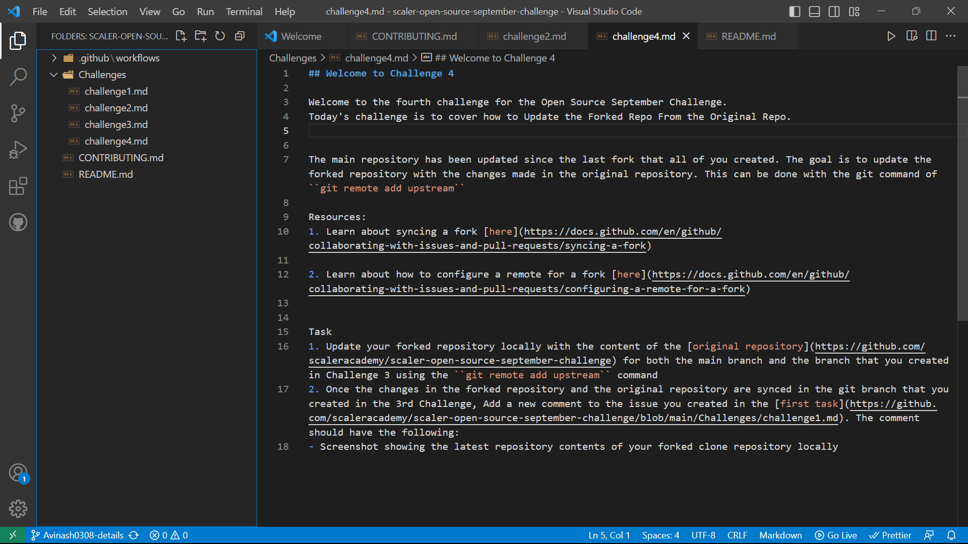 Challenge#1 : Avinash0308 · Issue #250 · scaleracademy/scaler-open-source-september-challenge ...
