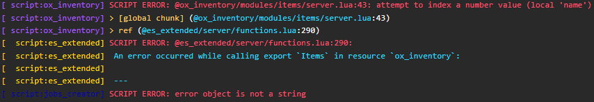 Can't withdraw/deposit items via jobscreator stash · Issue #900 · overextended/ox_inventory · GitHub
