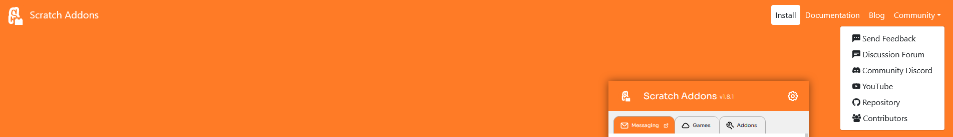 Better navbar layout · Issue #126 · ScratchAddons/website-v2 · GitHub