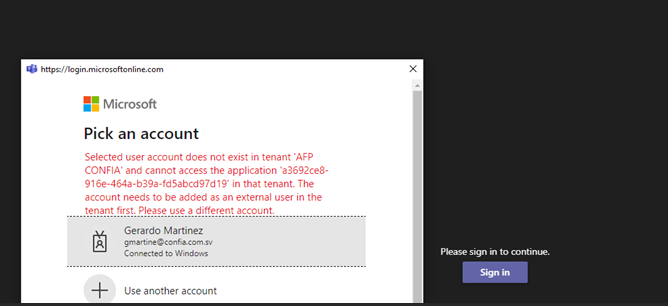 Error tenant de login-microsoft-teams-apps-company-communicator · Issue #899 · OfficeDev ...