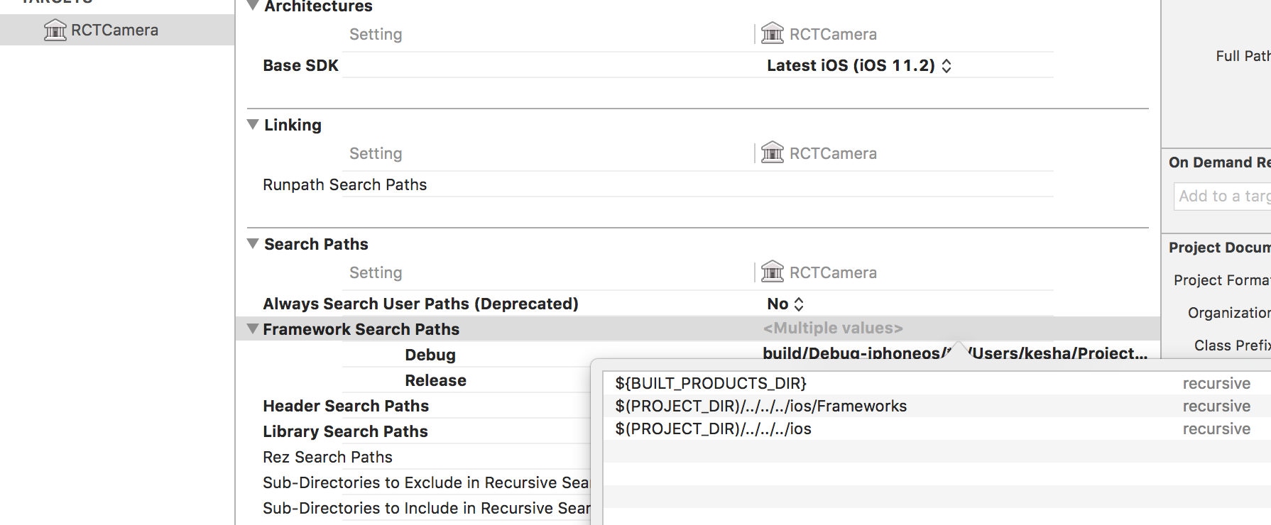 ios build fail 'GoogleMVDataOutput/GoogleMVDataOutput.h' file not found · Issue #1151 · react ...