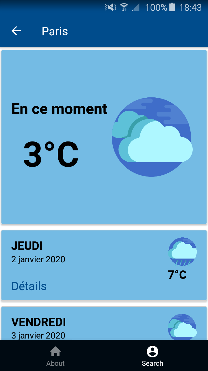 GitHub - dlho/react-native-app-meteo: Appli météo en ReactJS