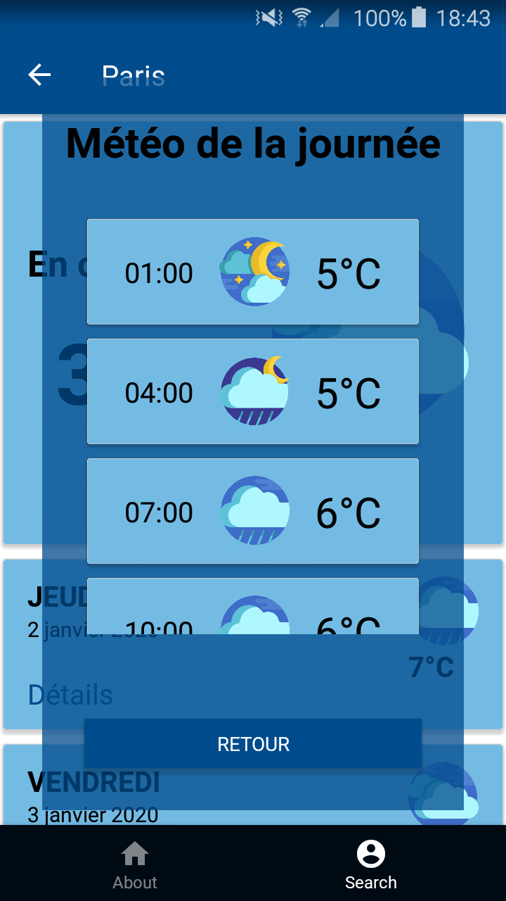 GitHub - dlho/react-native-app-meteo: Appli météo en ReactJS
