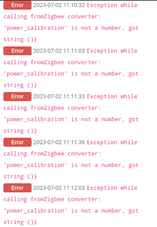 [Bug]: Clicking any field in ''settings (specific)'' tab of a device create an unwanted line in ...