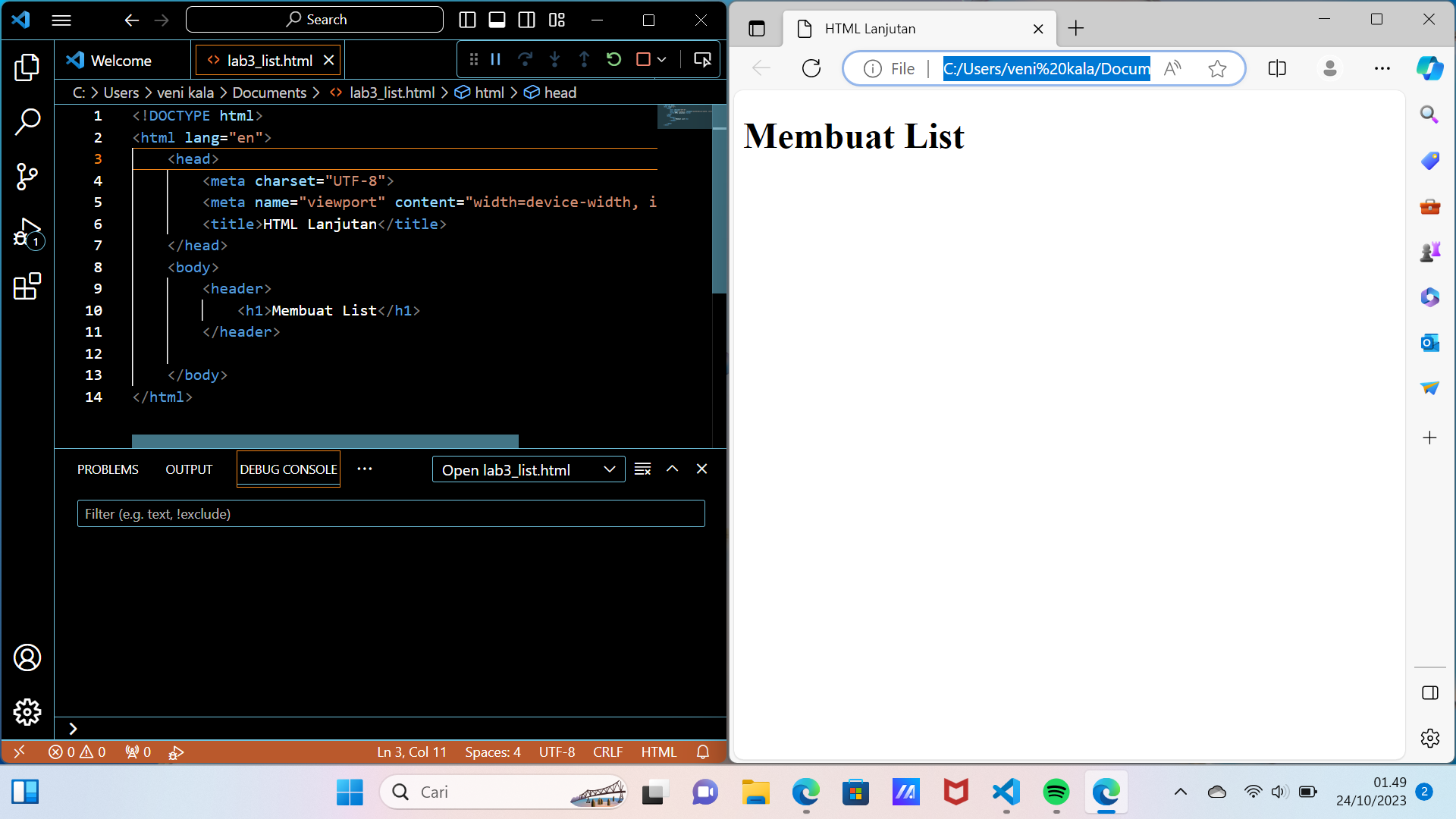 GitHub - sayaveni04/lab3web