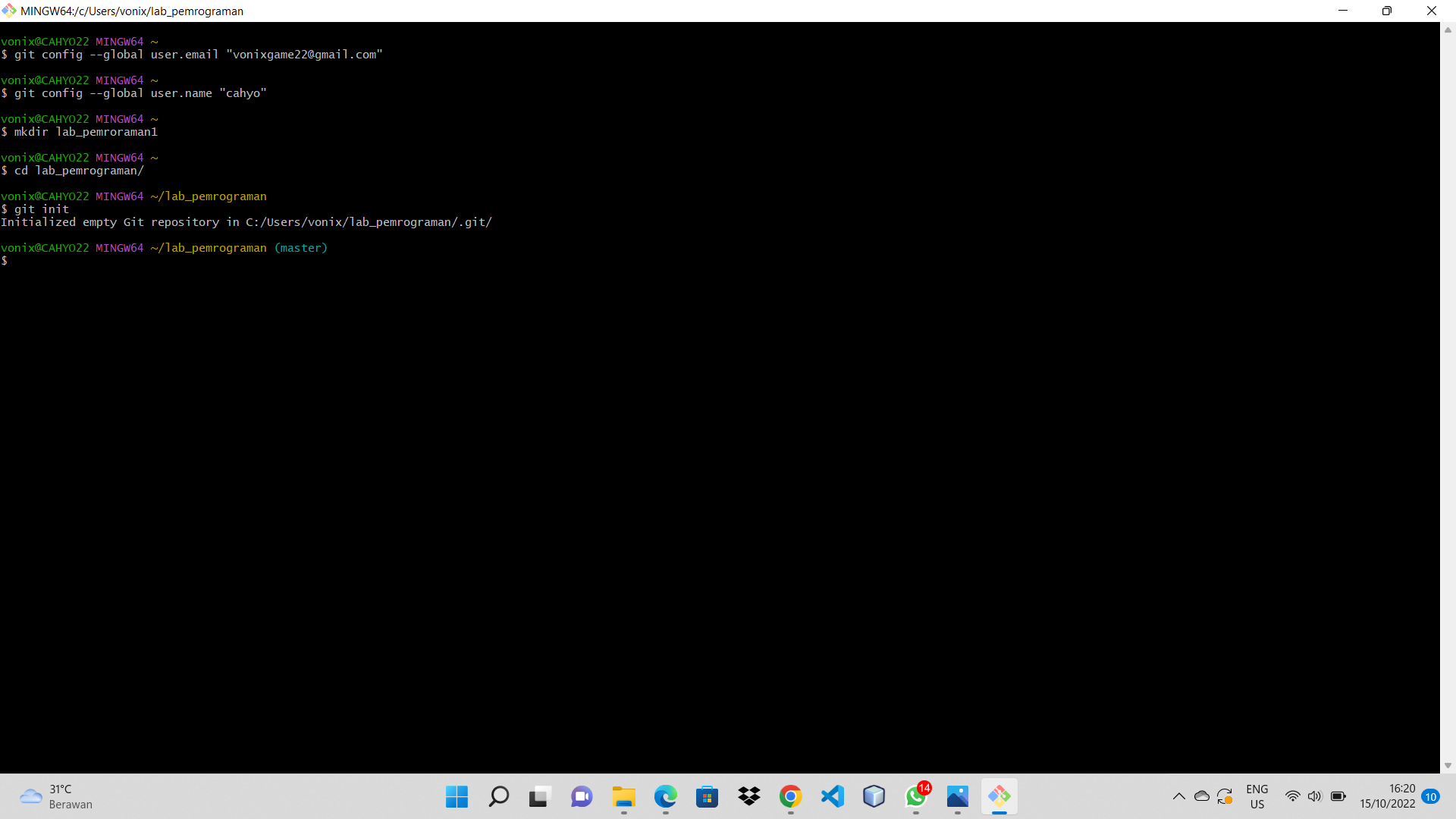GitHub - MohAzmii04/latihan1