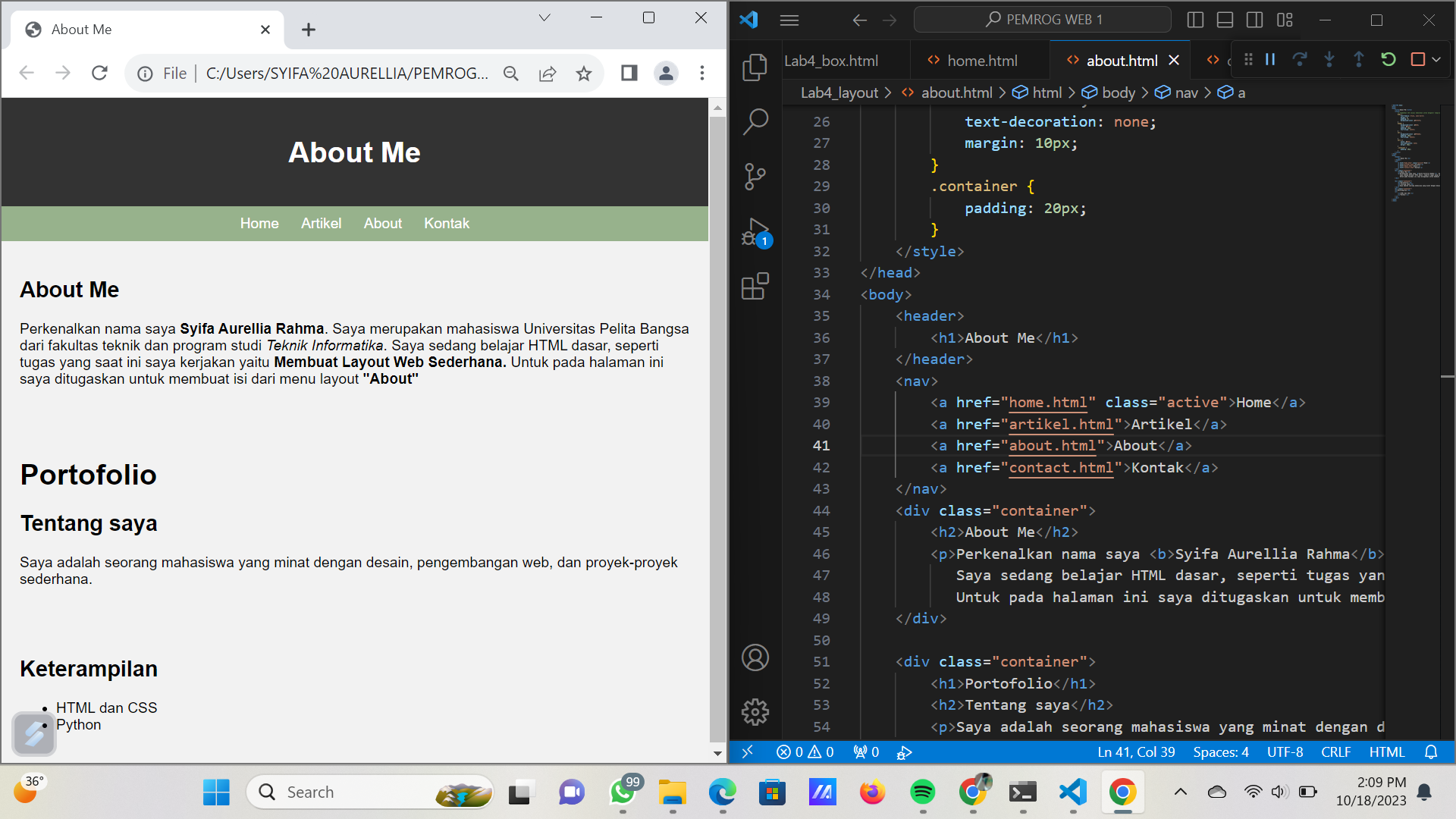 GitHub - namasayafrans/Lab4Web