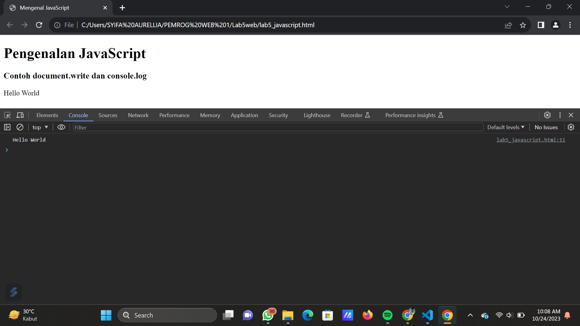 Github Namasayafrans Lab5web