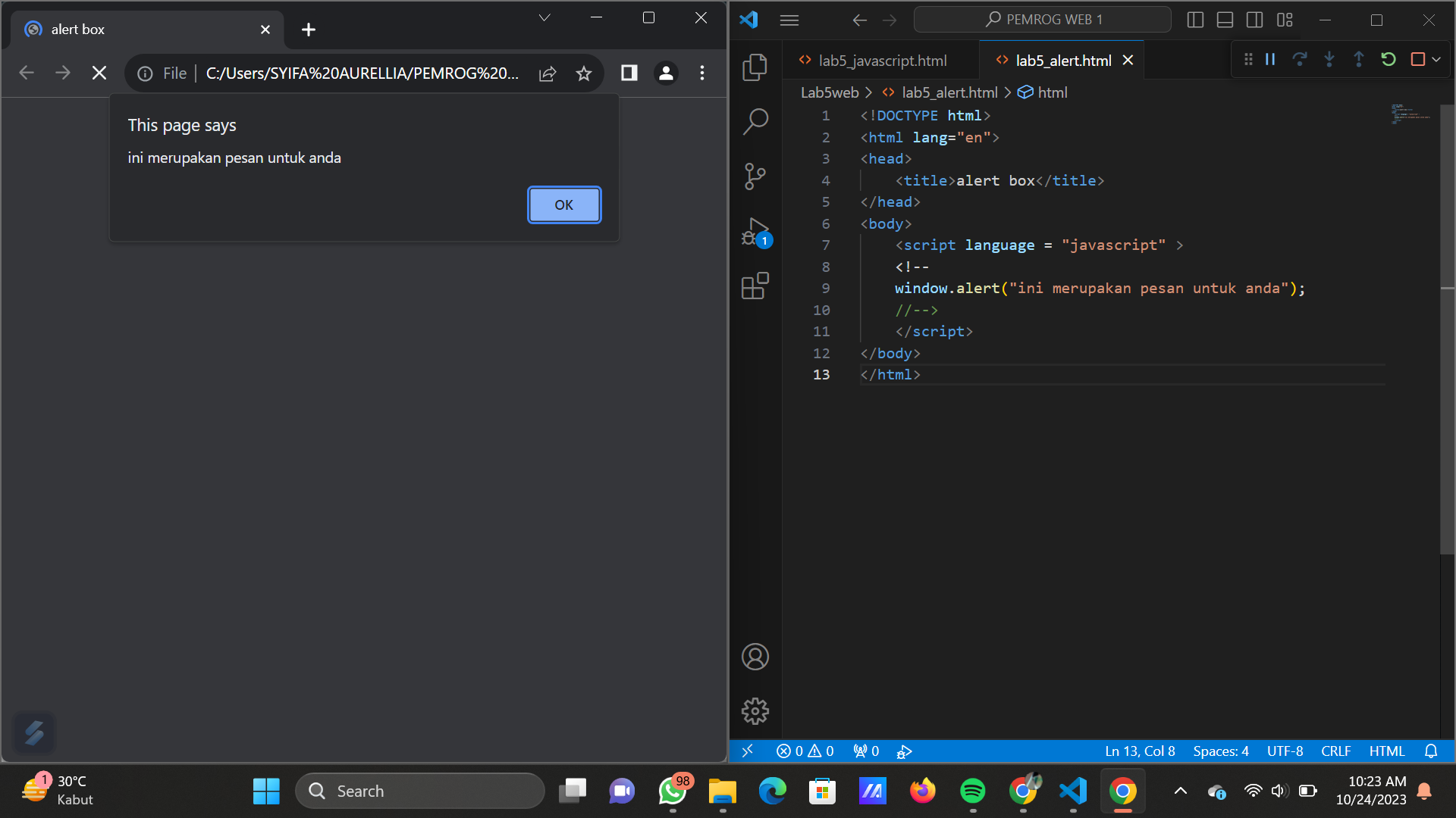 Github Namasayafrans Lab5web