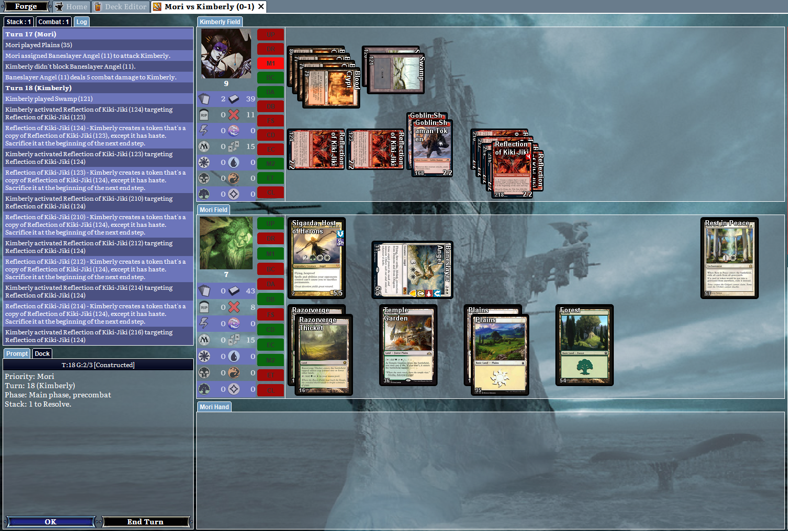 AI incorrectly uses 2 Reflection of Kiki-Jiki · Issue #3938 · Card-Forge/forge · GitHub