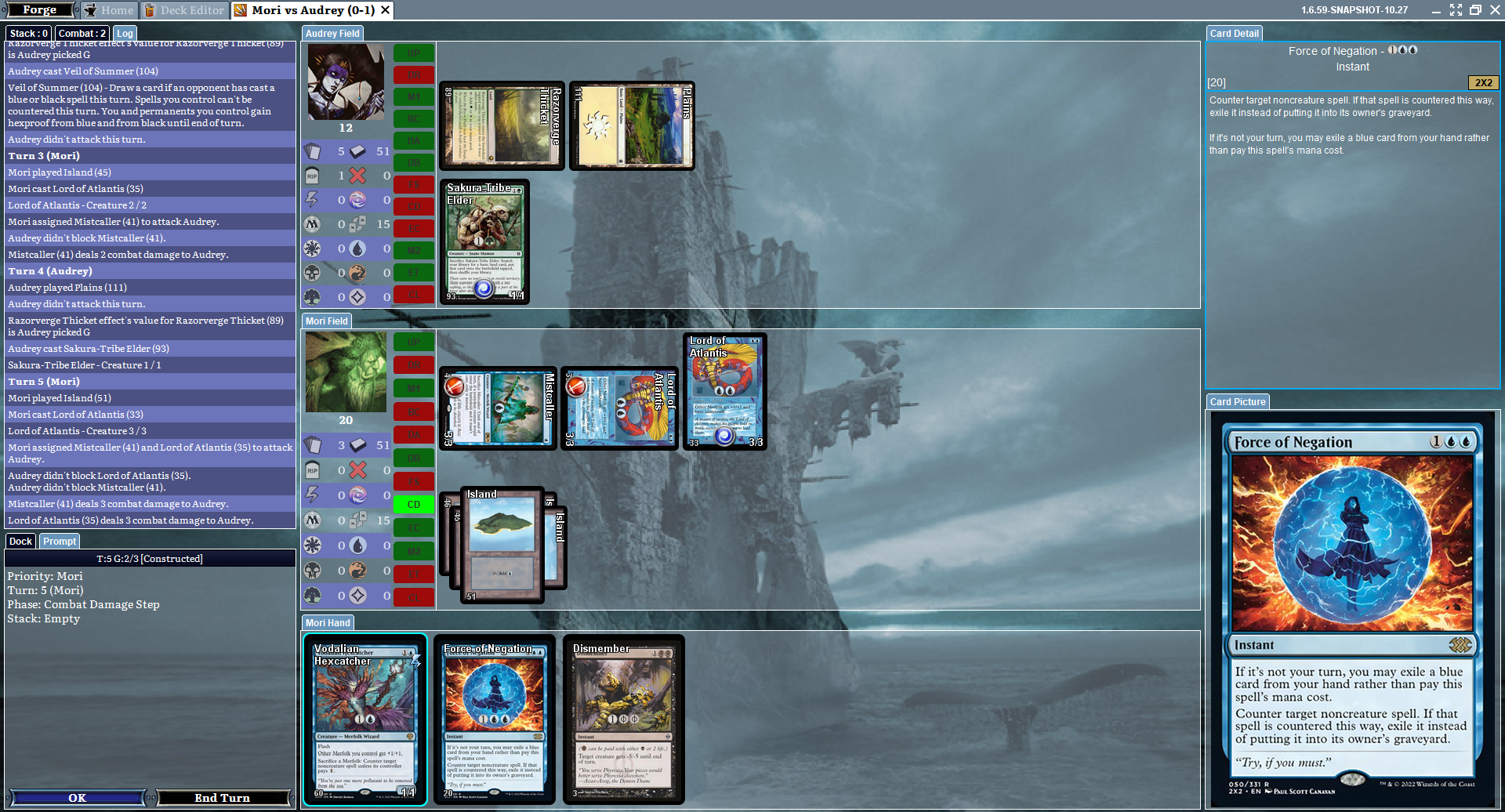 AI doesn't always block with Sakura-Tribe Elder · Issue #4003 · Card-Forge/forge · GitHub