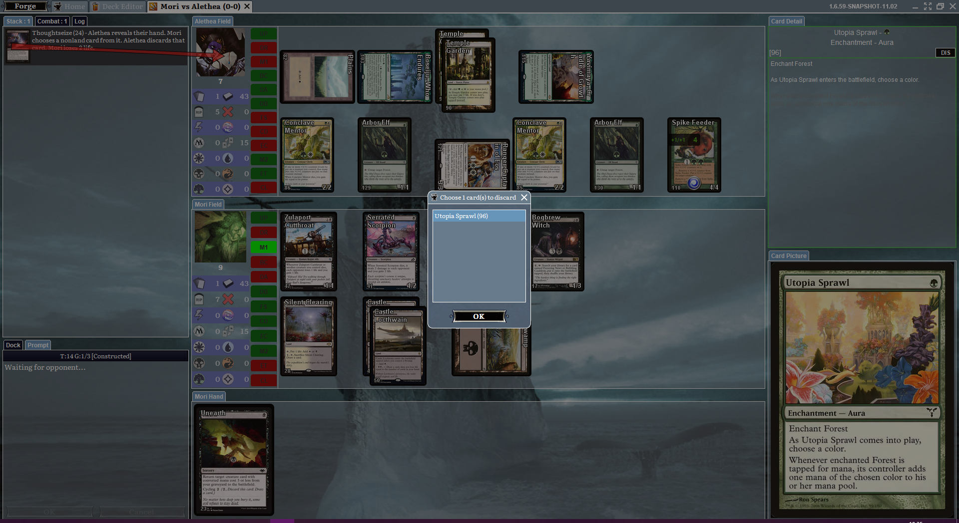 AI doesn't use Utopia Sprawl · Issue #4114 · Card-Forge/forge · GitHub