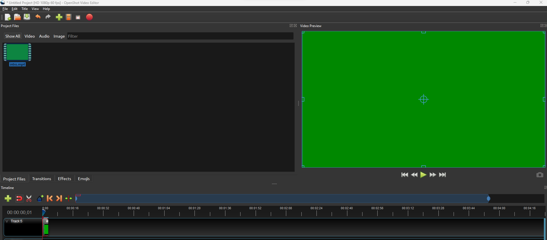 No video in project · Issue #5155 · OpenShot/openshot-qt · GitHub