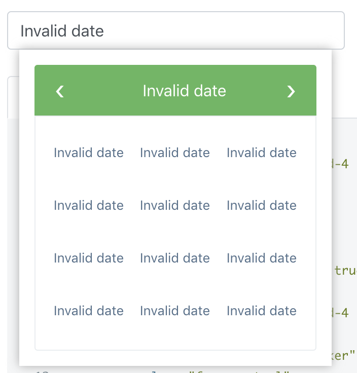Datepicker Shows Invalid Date On Picker And Input Field · Issue 5576 · Valor Software Ngx