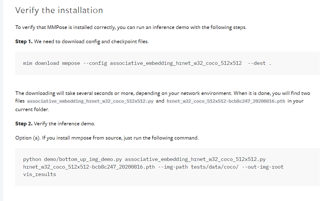 The Erro Happend In My Installing The Mmpose · Issue 1725 · Open Mmlabmmpose · Github